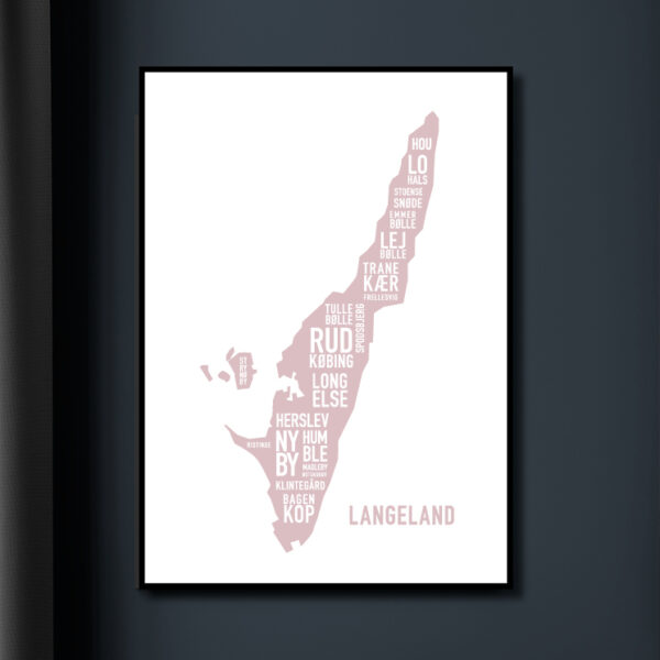 LANGELAND PLAKAT - byLILIANLUND