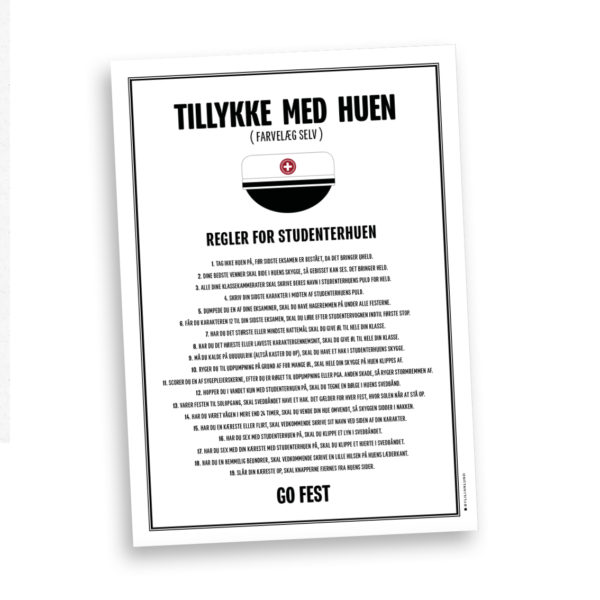 Takkeplakat til VENINDE/VEN/MOR etc Personlig Plakat - byLILIANLUND