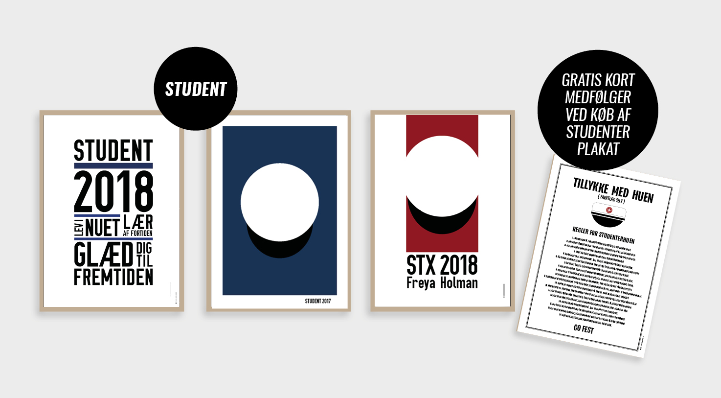 PLAKATER / KORT TIL STUDENTEN Arkiv | byLILIANLUND